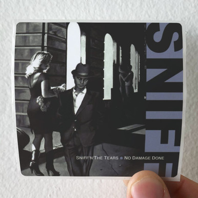 Sniff n the Tears No Damage Done Album Cover Sticker