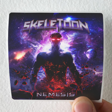 skeletoon Nemesis Album Cover Sticker