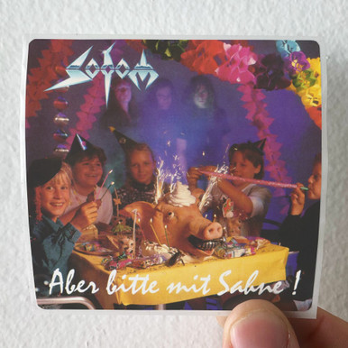 Sodom Aber Bitte Mit Sahne Album Cover Sticker
