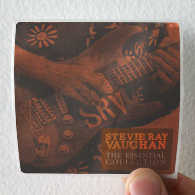 Stevie Ray Vaughan The Essential Collection Album Cover Sticker