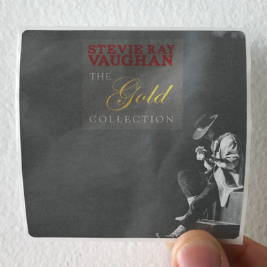 Stevie Ray Vaughan The Gold Collection Album Cover Sticker