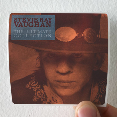Stevie Ray Vaughan The Ultimate Collection Album Cover Sticker