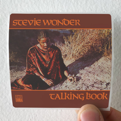 Stevie Wonder Talking Book 2 Album Cover Sticker