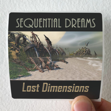 Sequential Dreams Lost Dimensions Album Cover Sticker