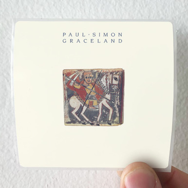 Paul Simon Graceland Album Cover Sticker