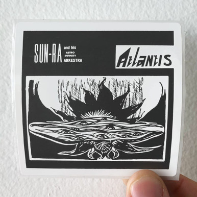 Sun Ra Arkestra Atlantis Album Cover Sticker