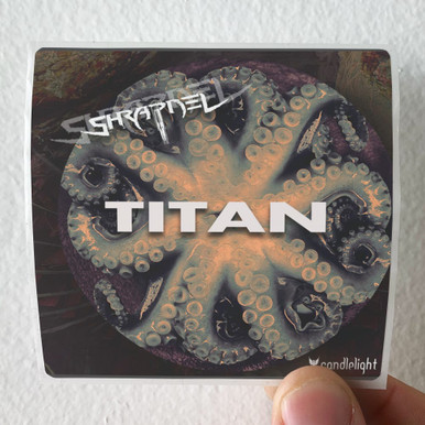 Shrapnel Titan Album Cover Sticker