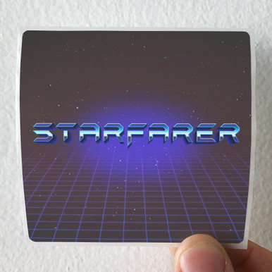 Starfarer Star Traveller Album Cover Sticker