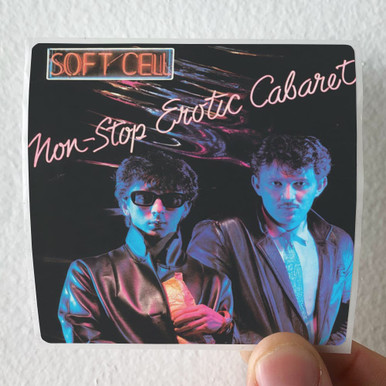 Soft Cell Non Stop Erotic Cabaret Album Cover Sticker