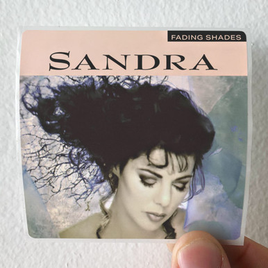 Sandra Fading Shades Album Cover Sticker