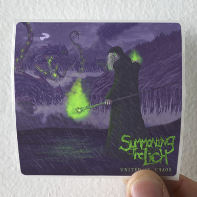 Summoning the Lich United In Chaos Album Cover Sticker