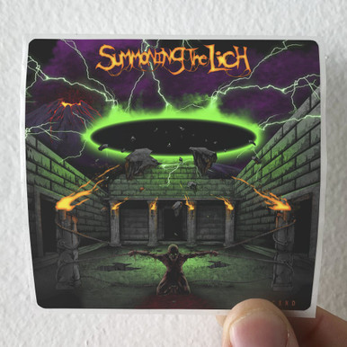 Summoning the Lich Descend Album Cover Sticker