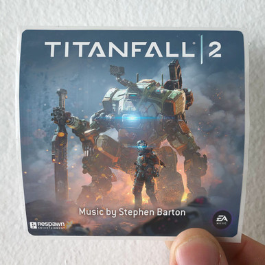 Stephen Barton Titanfall 2 Original Soundtrack Album Cover Sticker