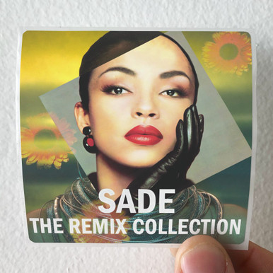 Sade The Remix Collection Album Cover Sticker