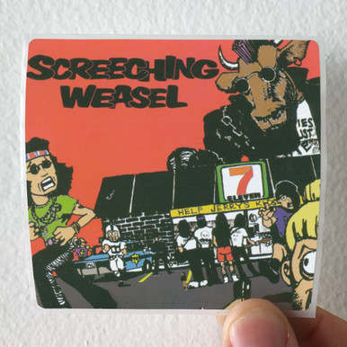 Screeching Weasel Screeching Weasel Album Cover Sticker