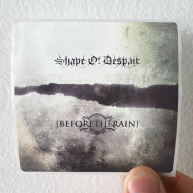 Shape of Despair Shape Of Despair Before The Rain Album Cover Sticker