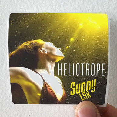Sunny Lax Heliotrope Album Cover Sticker