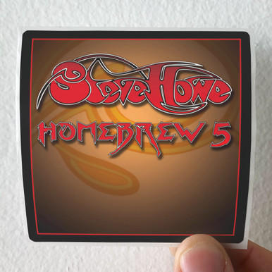 Steve Howe Homebrew 5 Album Cover Sticker