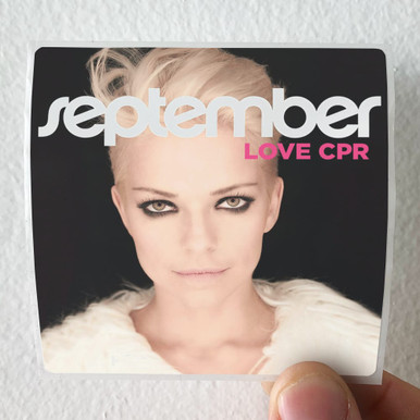 September Love Cpr Album Cover Sticker