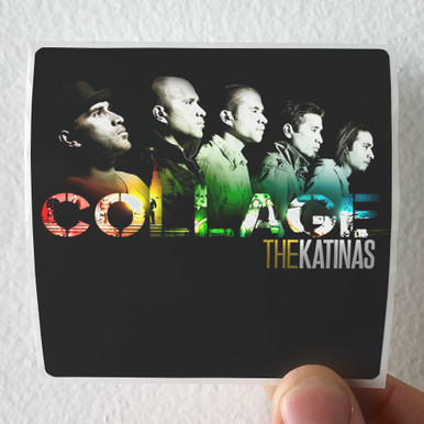 The Katinas Collage Album Cover Sticker