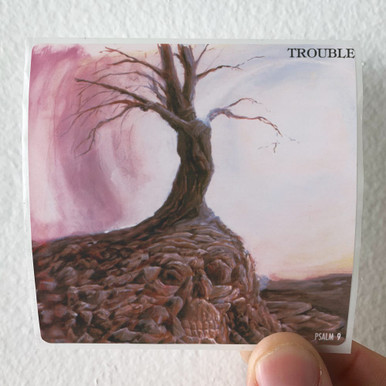 Trouble Trouble Album Cover Sticker