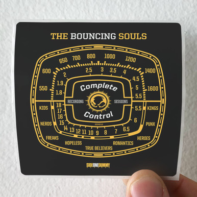 The Bouncing Souls Complete Control Recording Sessions Album Cover Sticker