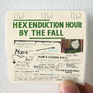 The Fall Hex Enduction Hour Album Cover Sticker