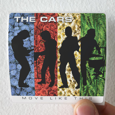 The Cars Move Like This Album Cover Sticker