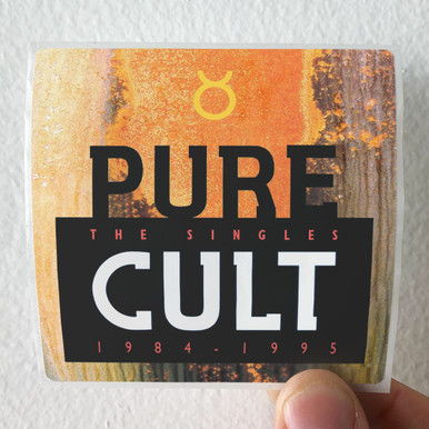 The Cult Pure Cult The Singles 1984 1995 2 Album Cover Sticker
