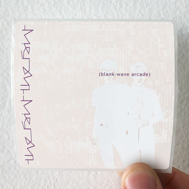 The Faint Blank Wave Arcade Album Cover Sticker