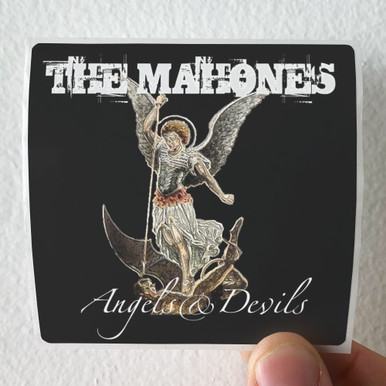 The Mahones Angels Devils Album Cover Sticker