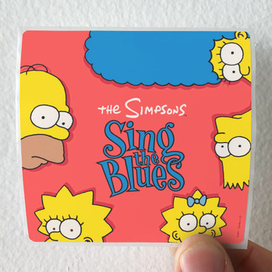 The Simpsons The Simpsons Sing The Blues 1 Album Cover Sticker