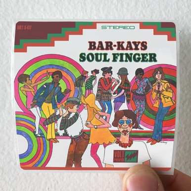 The Bar-Kays Soul Finger Album Cover Sticker