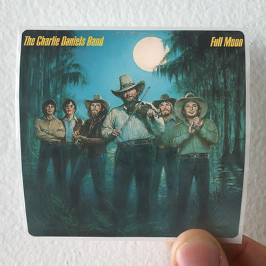 The Charlie Daniels Band Full Moon Album Cover Sticker