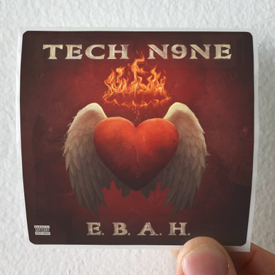 Tech N9ne Ebah Album Cover Sticker