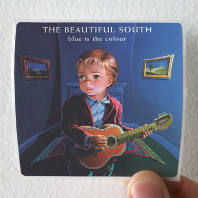 The Beautiful South Blue Is The Colour Album Cover Sticker