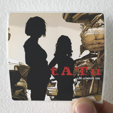 tATu All About Us 2 Album Cover Sticker