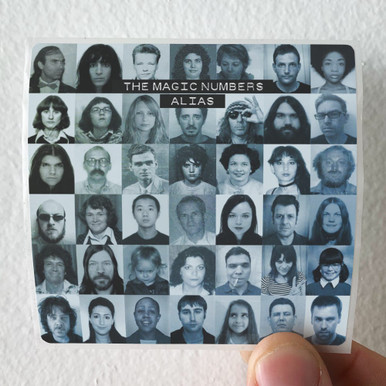 The Magic Numbers Alias Album Cover Sticker