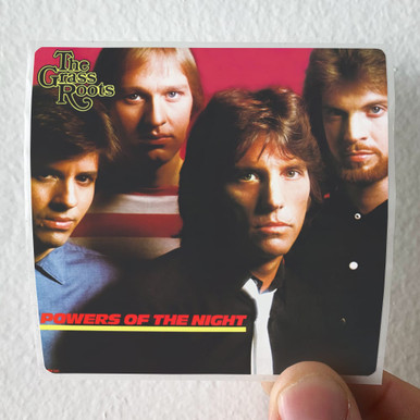 The Grass Roots Powers Of The Night Album Cover Sticker