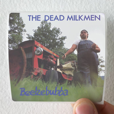 The Dead Milkmen Beelzebubba Album Cover Sticker