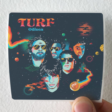 Turf Odisea Album Cover Sticker