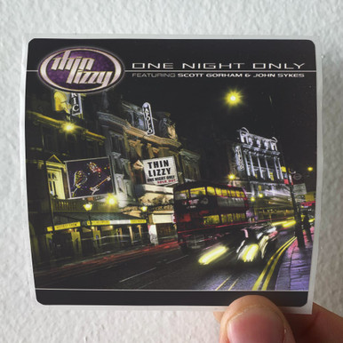 Thin Lizzy One Night Only Album Cover Sticker
