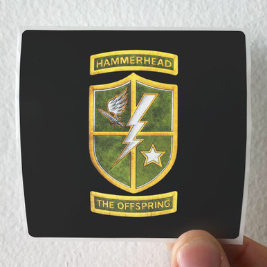 The Offspring Hammerhead Album Cover Sticker