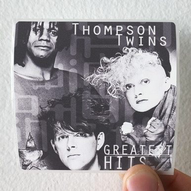 Thompson Twins Greatest Hits Album Cover Sticker