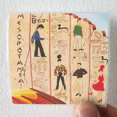 The B-52s Mesopotamia Album Cover Sticker
