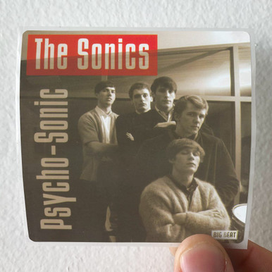 The Sonics Psycho Sonic Album Cover Sticker