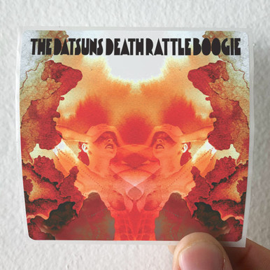The Datsuns Death Rattle Boogie Album Cover Sticker