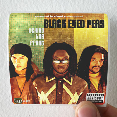 The Black Eyed Peas Behind The Front Album Cover Sticker