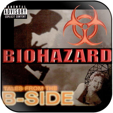Biohazard Uncivilization Album Cover Sticker Album Cover Sticker