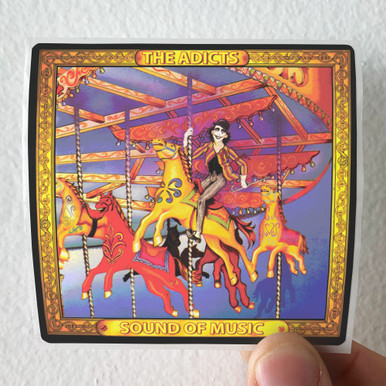 The Adicts Sound Of Music Album Cover Sticker